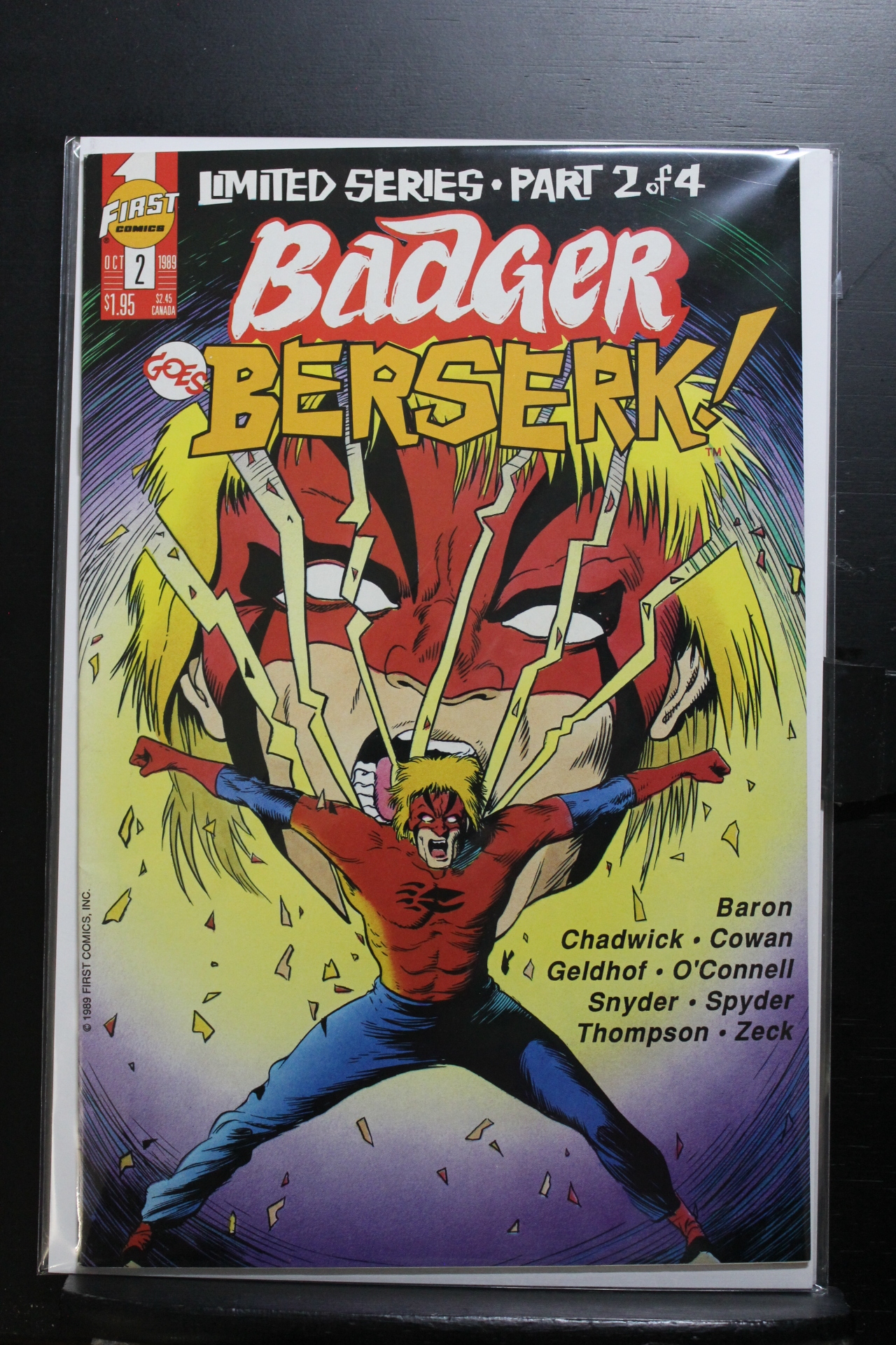 Badger Goes Berserk #2 (1989) | Comic Books - Copper Age, First, Badger ...