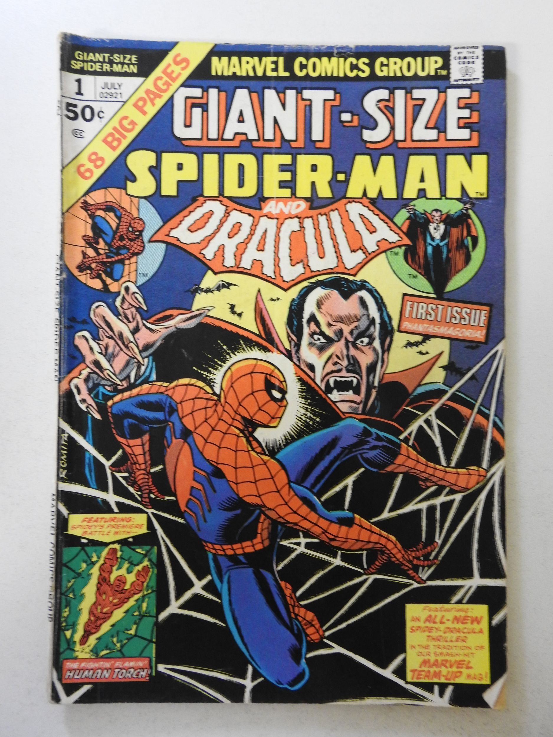Giant-Size Spider-Man #1 (1974) VG+ Condition | Comic Books - Bronze ...
