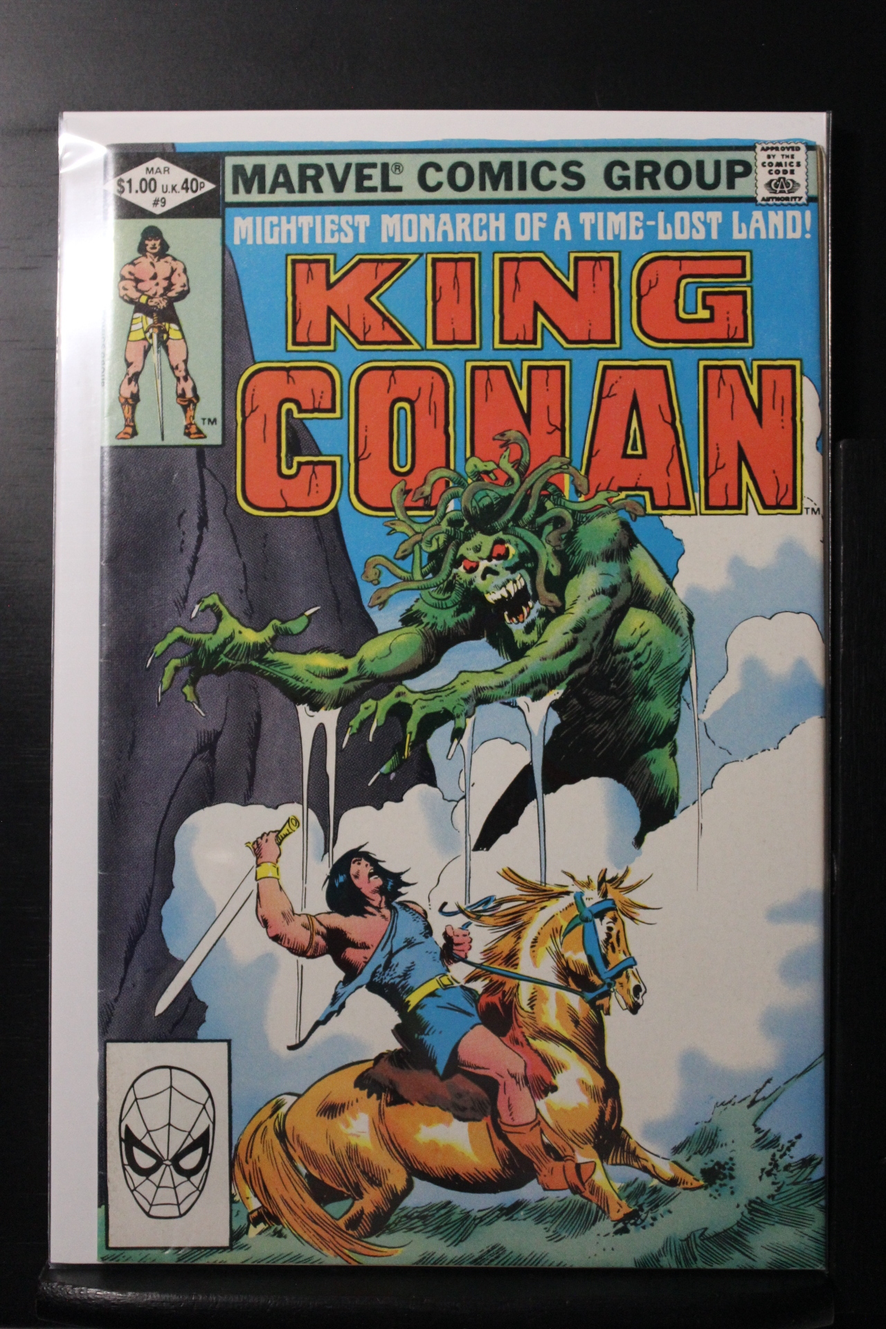 King Conan #9 Direct Edition (1982) | Comic Books - Bronze Age, Marvel ...