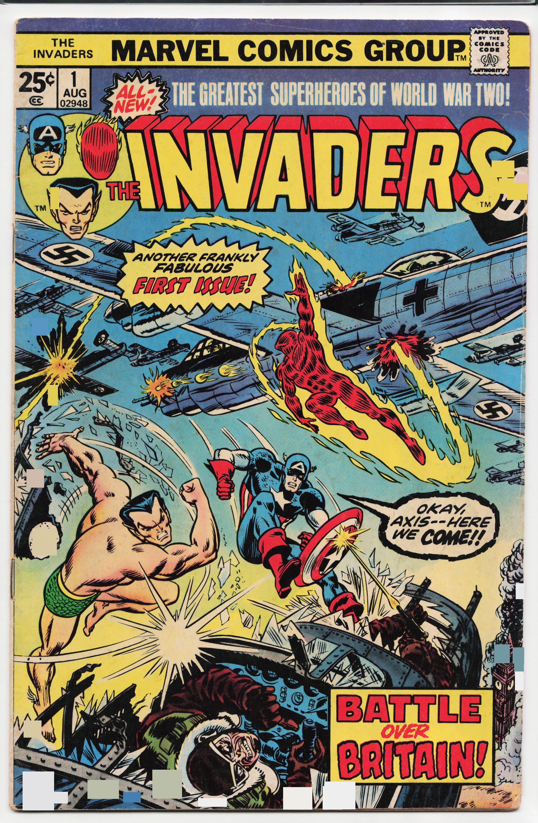 The Invaders #1 (1975) The Invaders | Comic Books - Bronze Age, Marvel ...
