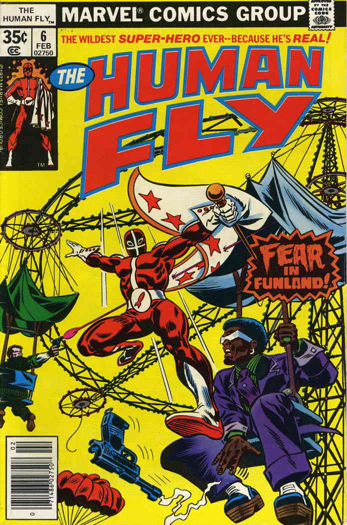 Human Fly, The #6 VG ; Marvel | low grade comic Bill Mantlo | Comic ...