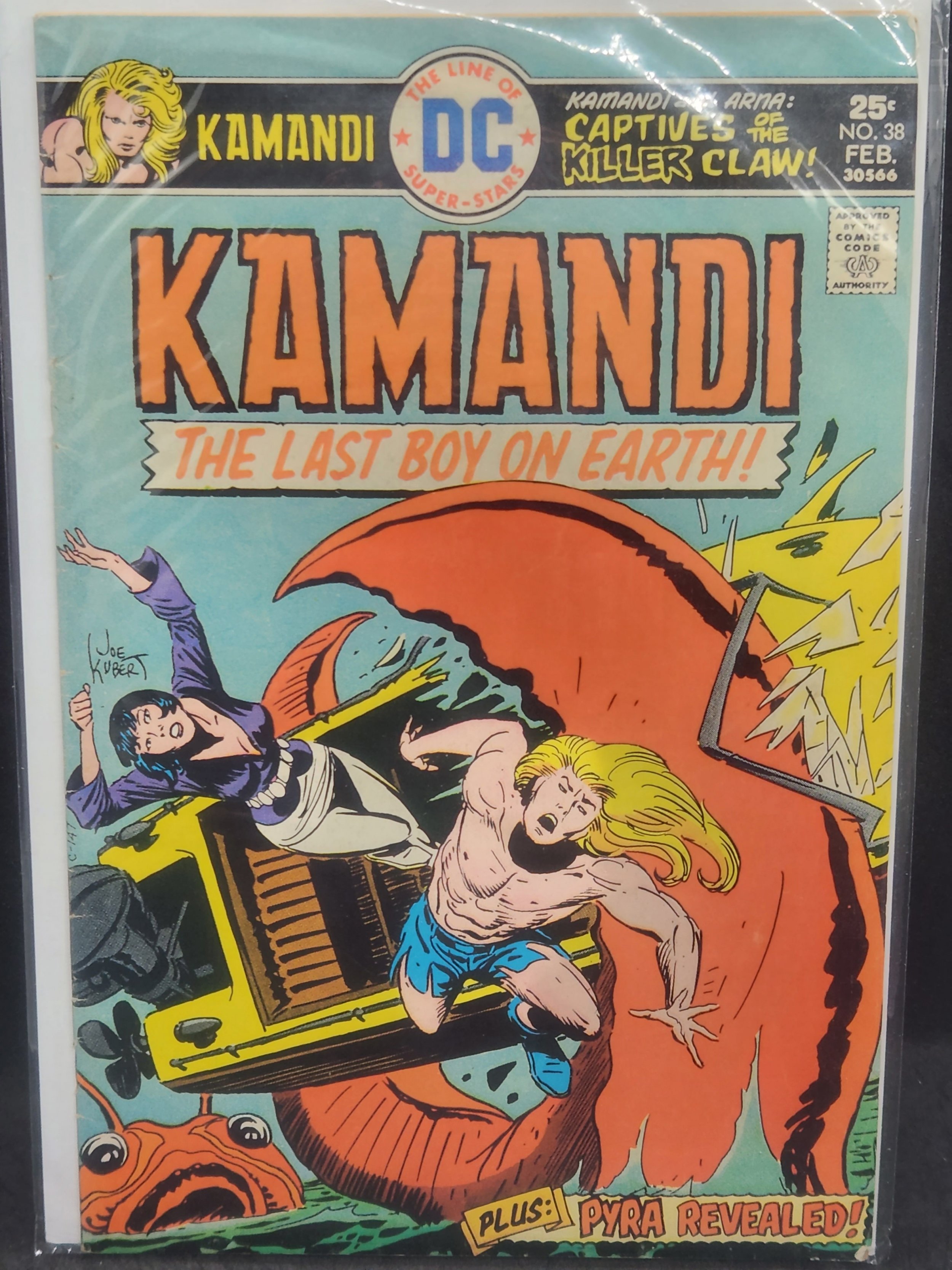 Kamandi, The Last Boy on Earth #38 (1976) | Comic Books - Bronze Age ...