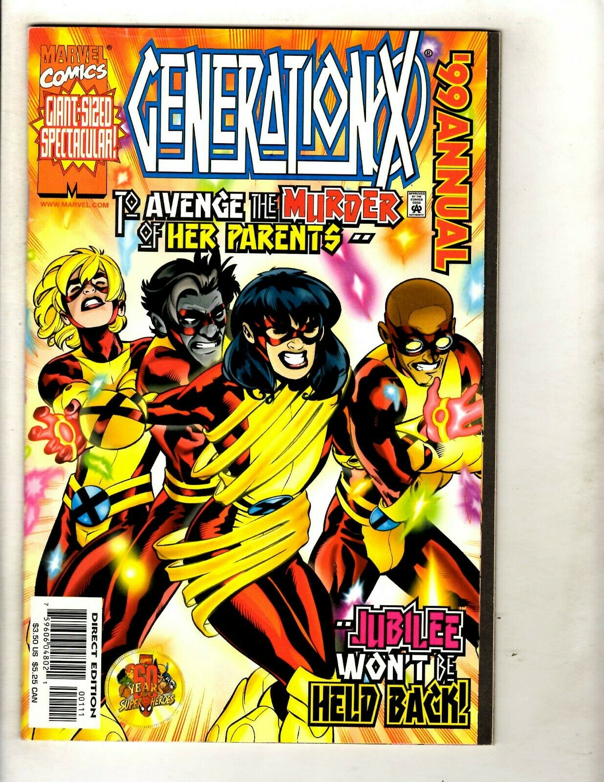10 Generation X Marvel Comics Special 1 96' 99' -1 Underg + Genext 1 2 ...