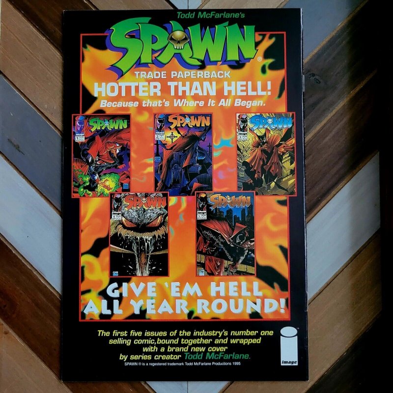 SPAWN #32 NM (Image 1995) Alan Moore "Blood Fued" Prelude (from Todd ...