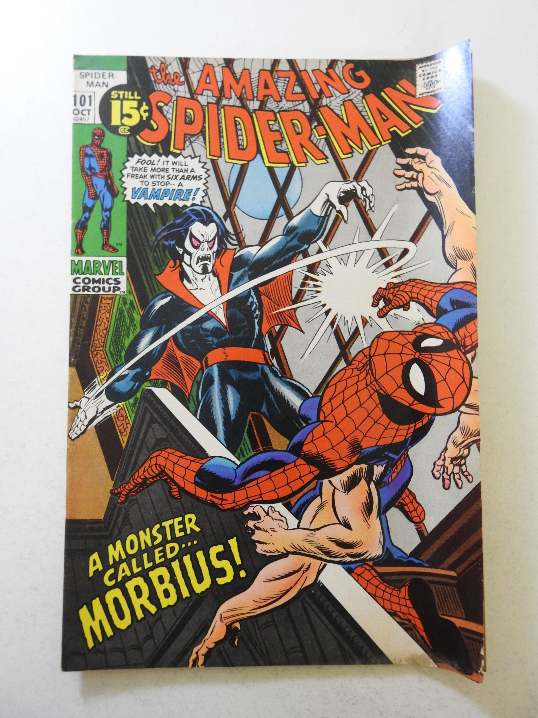 The Amazing Spider-Man #101 (1971) VG/FN Condition! 1st Appearance of ...