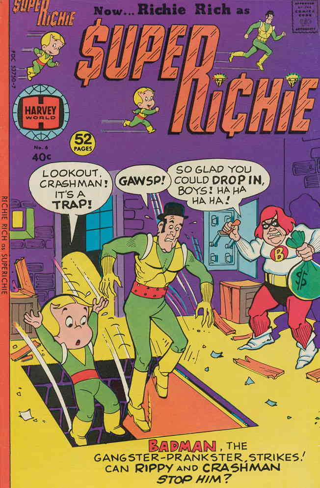 SupeRichie #6 GD ; Harvey | low grade comic Super Richie Rich | Comic ...
