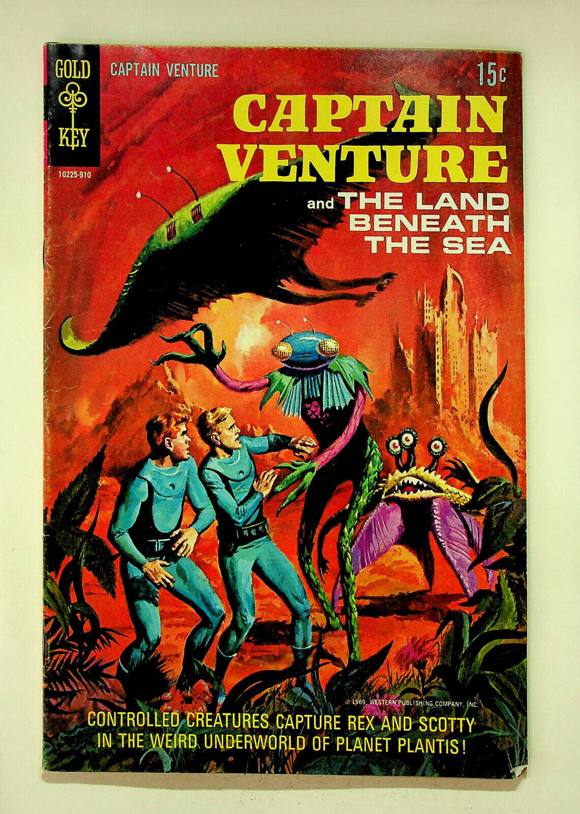 Captain Venture and the Land Beneath the Sea #2 - (1969, Gold Key) - Good+ | Comic Books ...