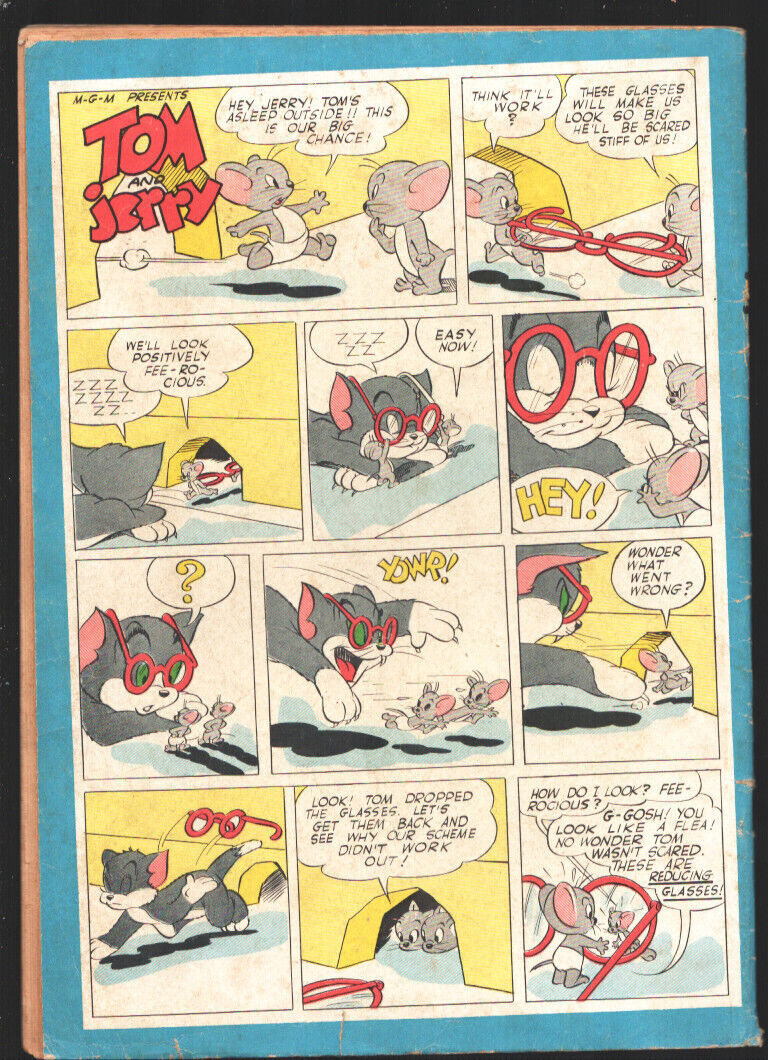 Our Gang #19 1945-Dell-Lemonade stand prank cover-Barney Bear & Benny ...