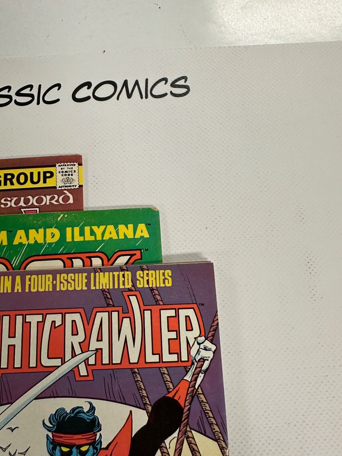 3 Marvel Comic Books Nightcrawler # 1 Magik # 1 Red Sonja # 1 Thor Hulk ...