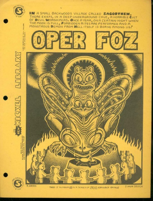 Nickel Library #18-Rory Hayes Art-Rare Underground FN | Comic Books ...