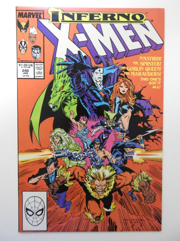 The Uncanny X-Men #240 (1989) VF+ Condition! | Comic Books - Copper Age ...