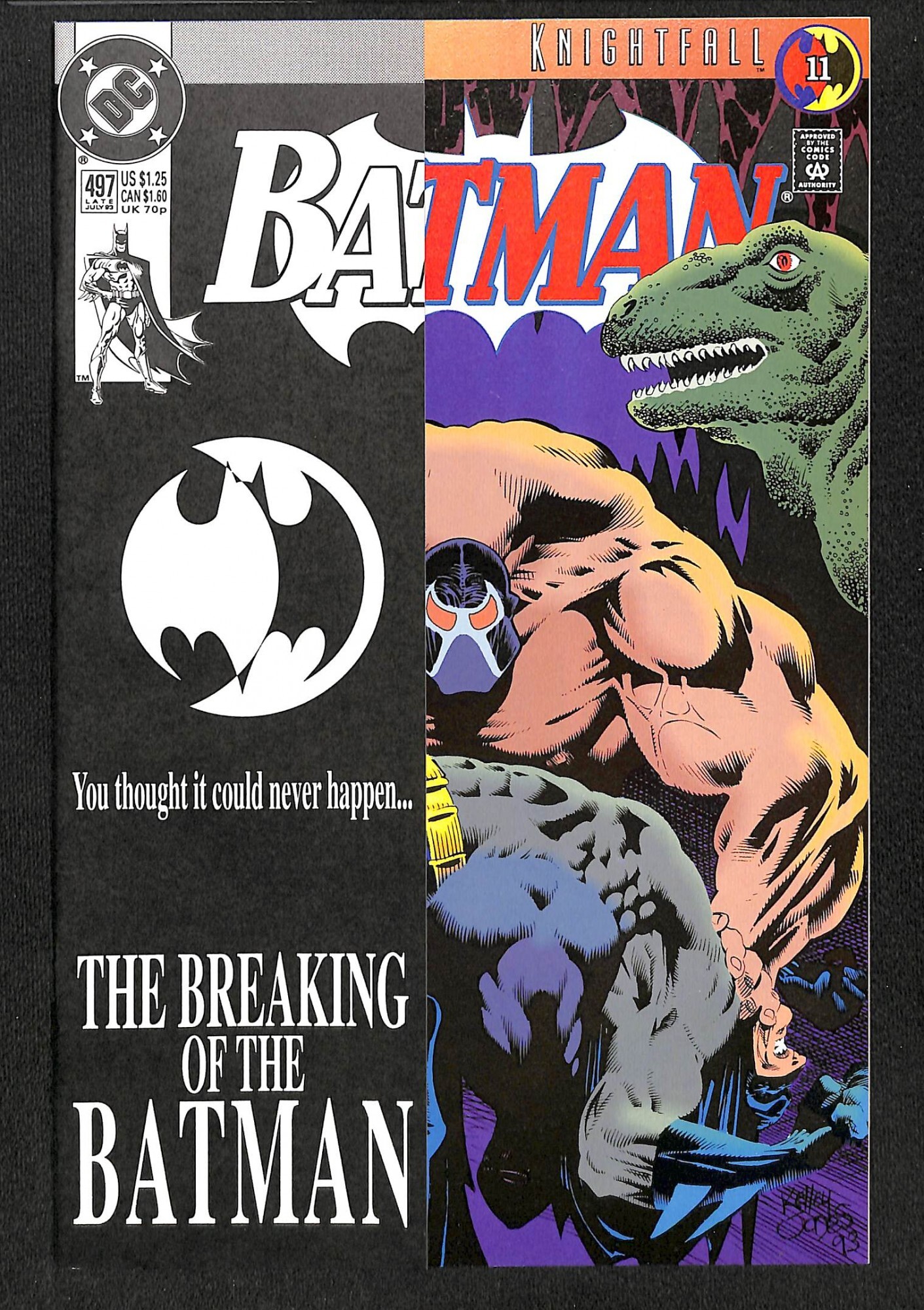 Batman #497 (1993) | Comic Books - Modern Age, DC Comics, Batman ...