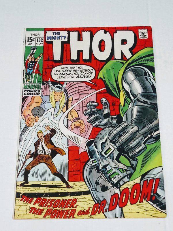 Thor #182 (6.0) "The Prisoner, the Power and DR. Doom!" Id#10D | Comic Books - Silver Age / HipComic