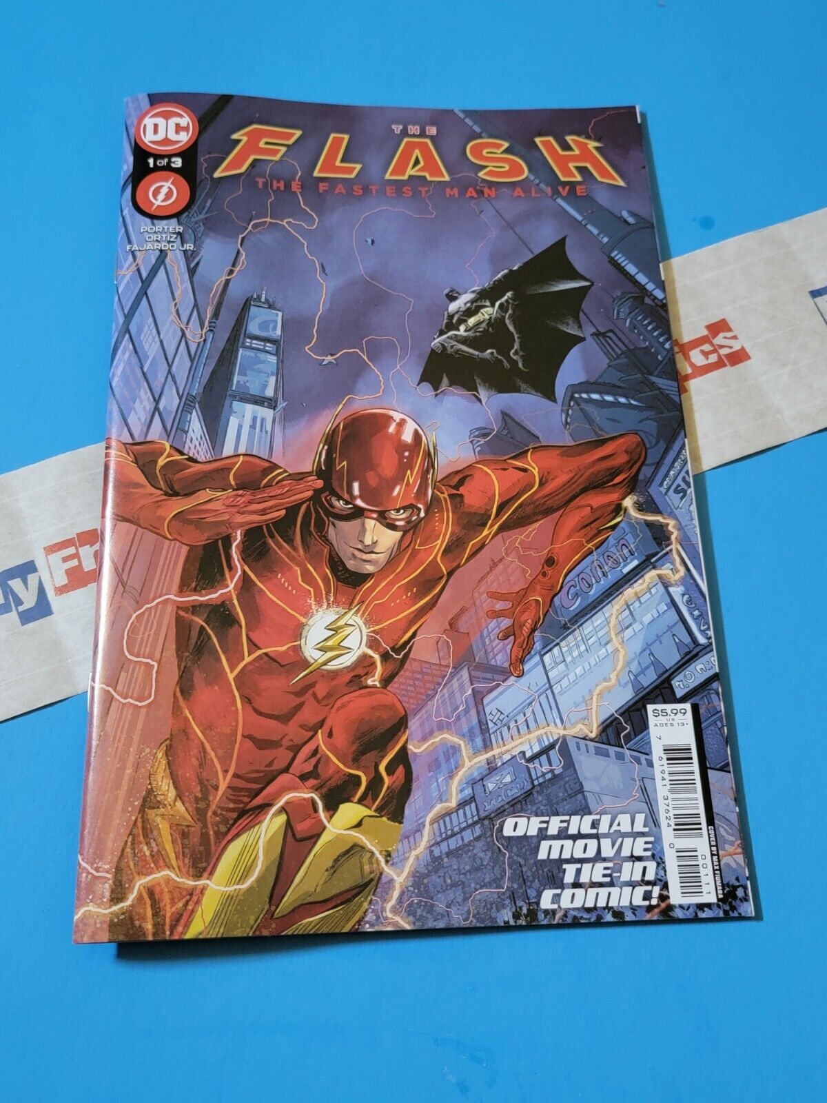 Flash Fastest Man Alive 1 Max Fiumara cover TV Girder Batman appearance ...