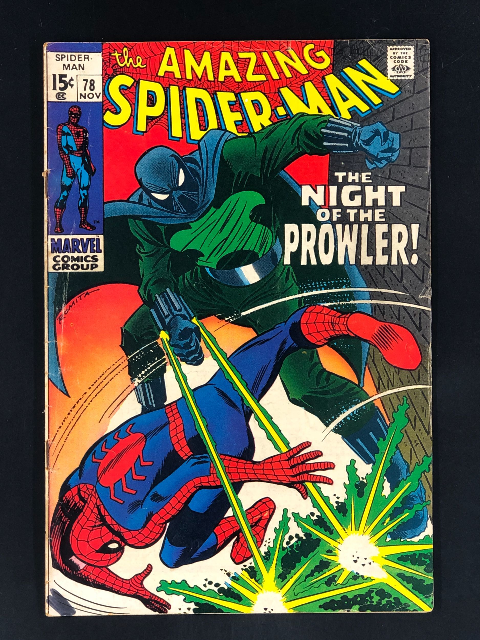 The Amazing Spider-Man #78 (1969) GD/VG 1st App of The Prowler Hobie ...