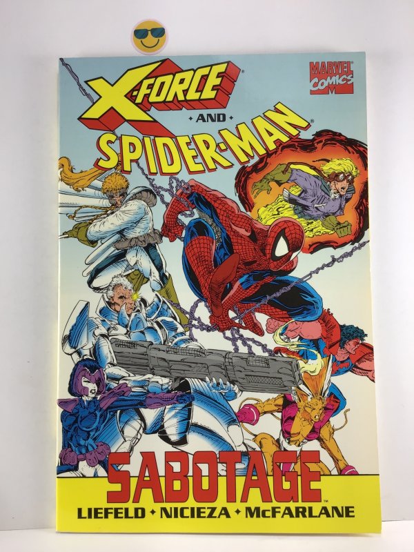 X-Force and Spider-Man (1992)NM X force Spider-Man | Comic Books ...