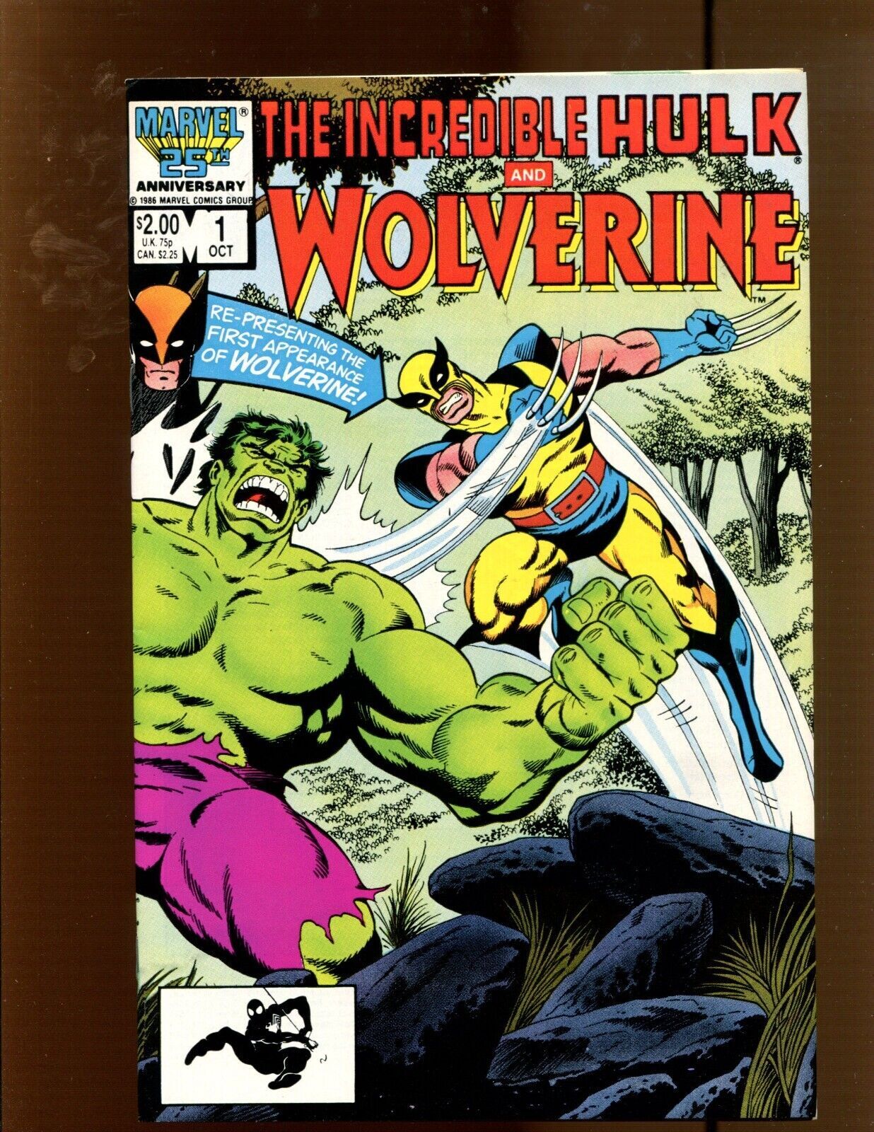 Incredible Hulk & Wolverine #1 - Herb Trimpe Art! (8.5) 1986 | Comic ...