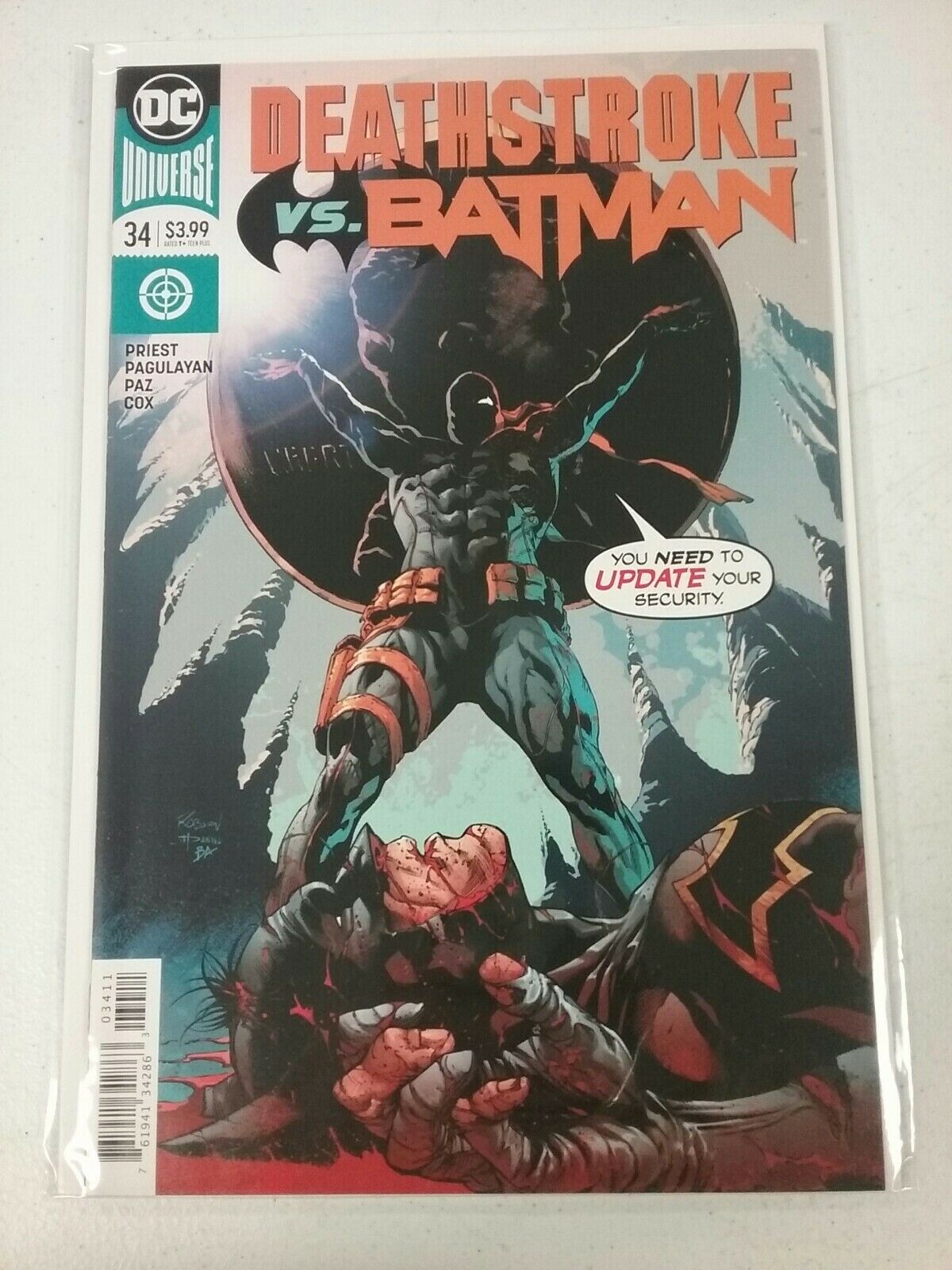 Deathstroke vs Batman #34 DC Universe Comic NW88 | Comic Books - Modern ...