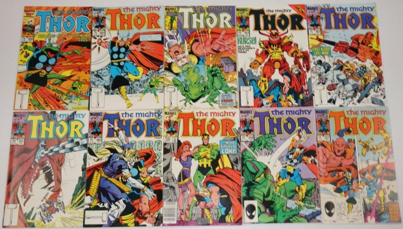 Thor #337-382 VF/NM complete run by Walter Simonson - Beta Ray Bill ...