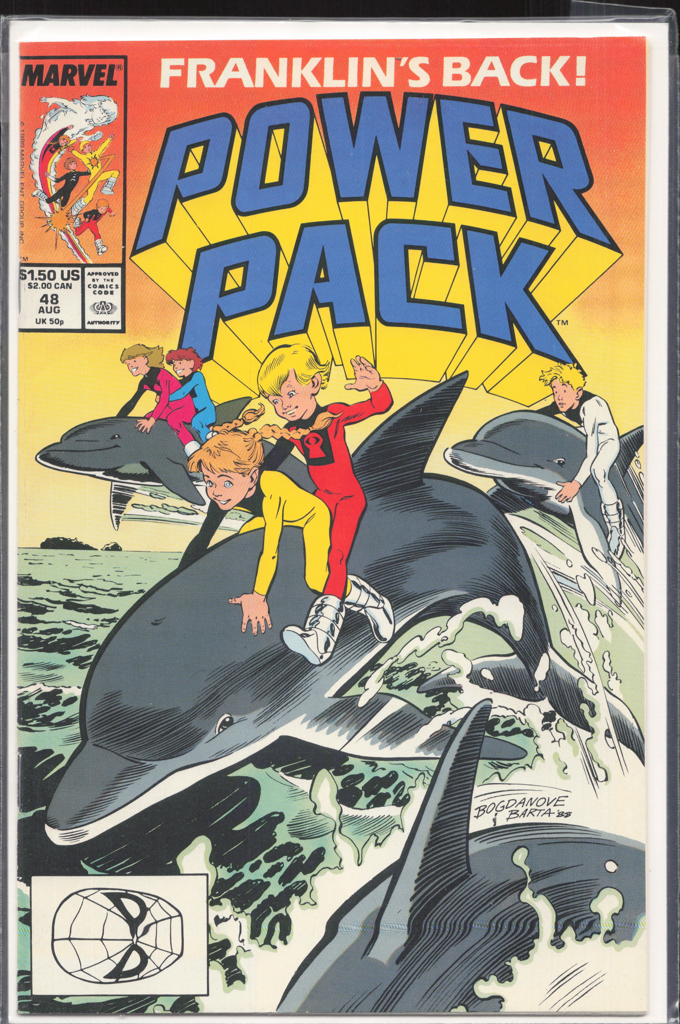 Power Pack #48 (1989) Power Pack | Comic Books - Copper Age, Marvel, Power Pack, Superhero ...