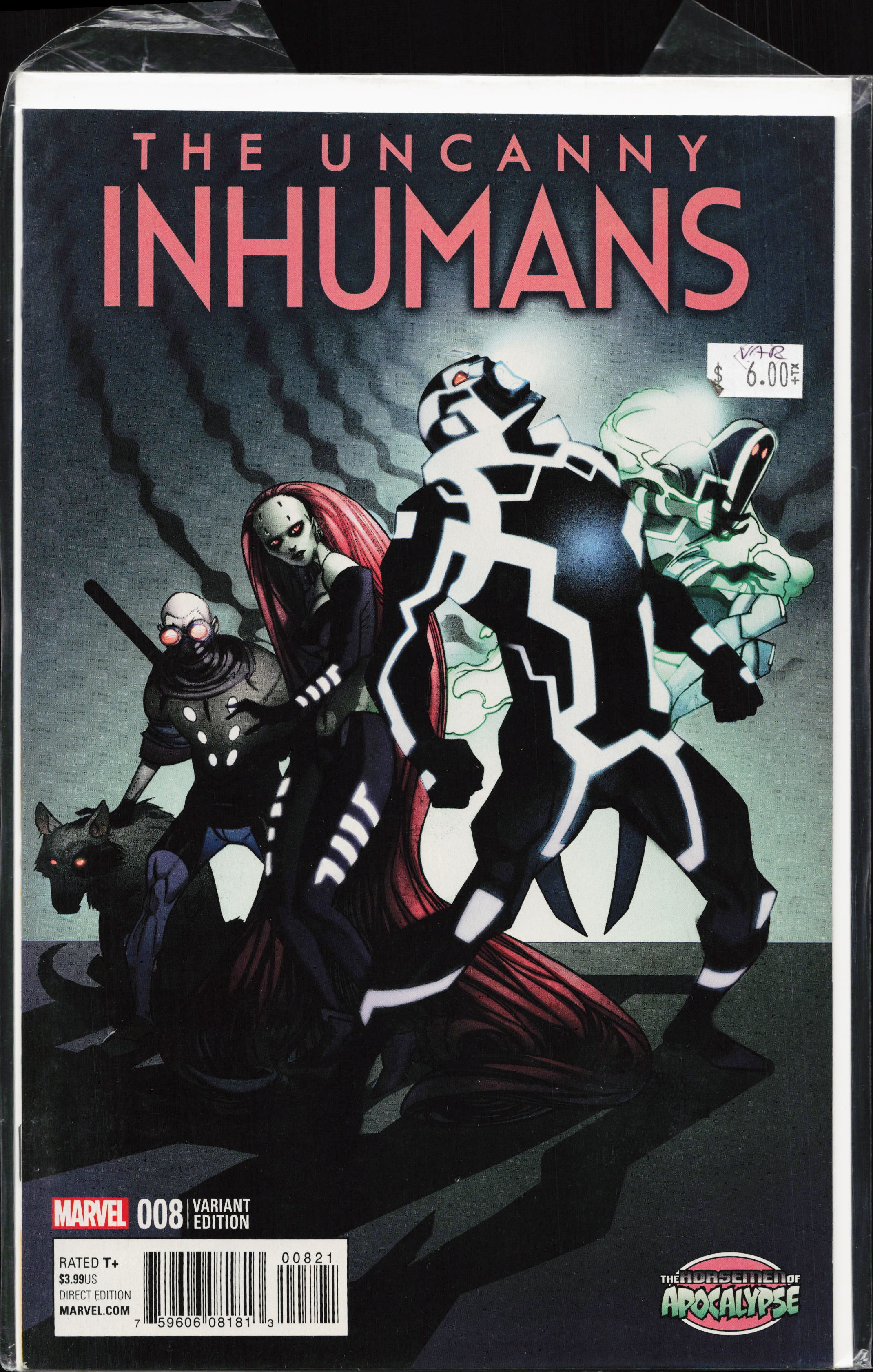 Uncanny Inhumans #8 Variant Cover (2016) Inhumans | Comic Books ...