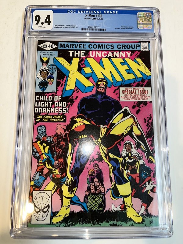 X-Men (1980) # 136 (CGC 9.4 WP) John Byrne & Terry Austin Art ...