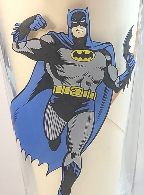1999 Batman 16 Oz. Glass Tumbler Authentic DC Superhero & Logo Made in ...