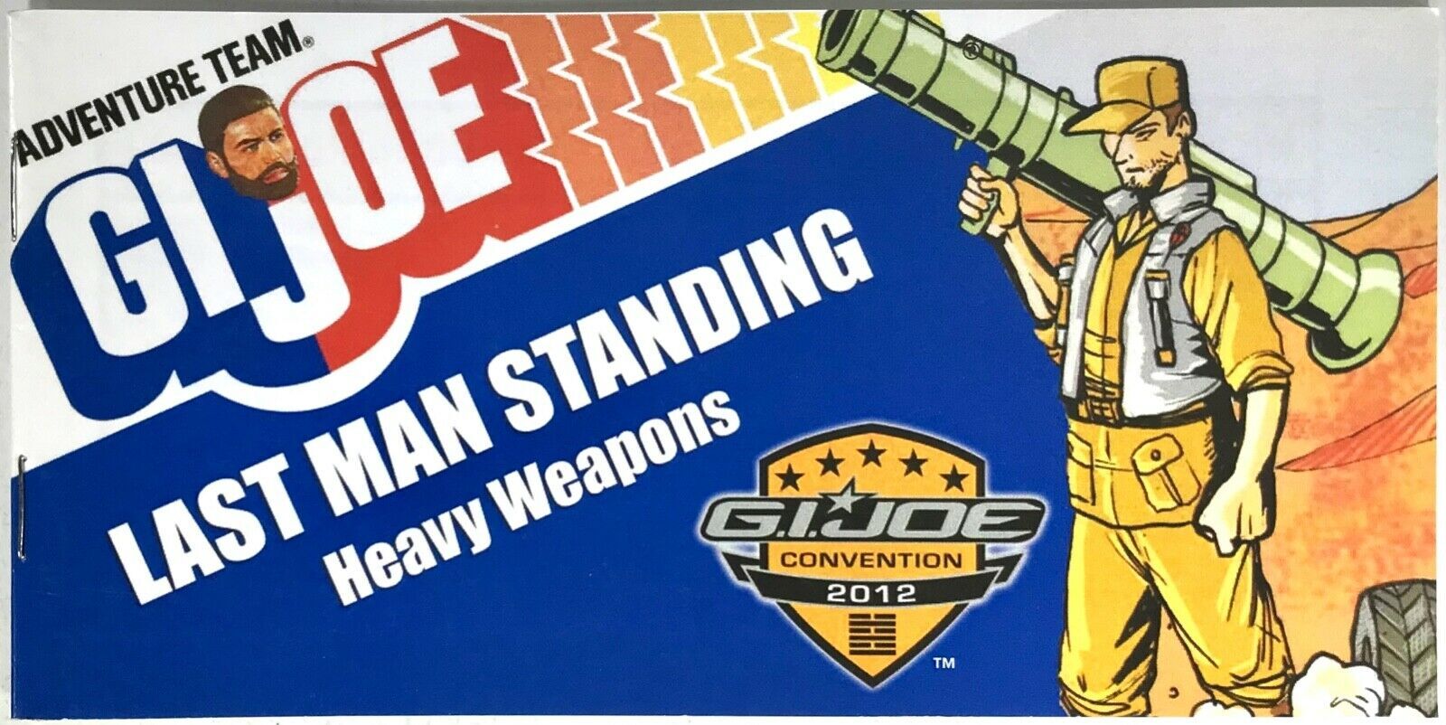 GI JOE ADVENTURE TEAM Mini Comic — Last Man Standing Heavy Weapons 2012 ...