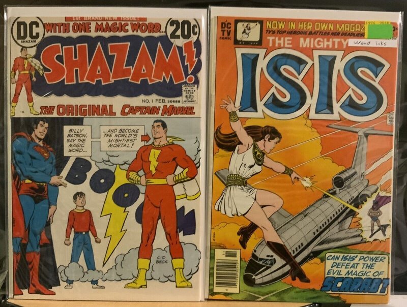 DC Comics 4 Random Books Lot (Lot #007) Includes Shazam And Isis #1s FN ...