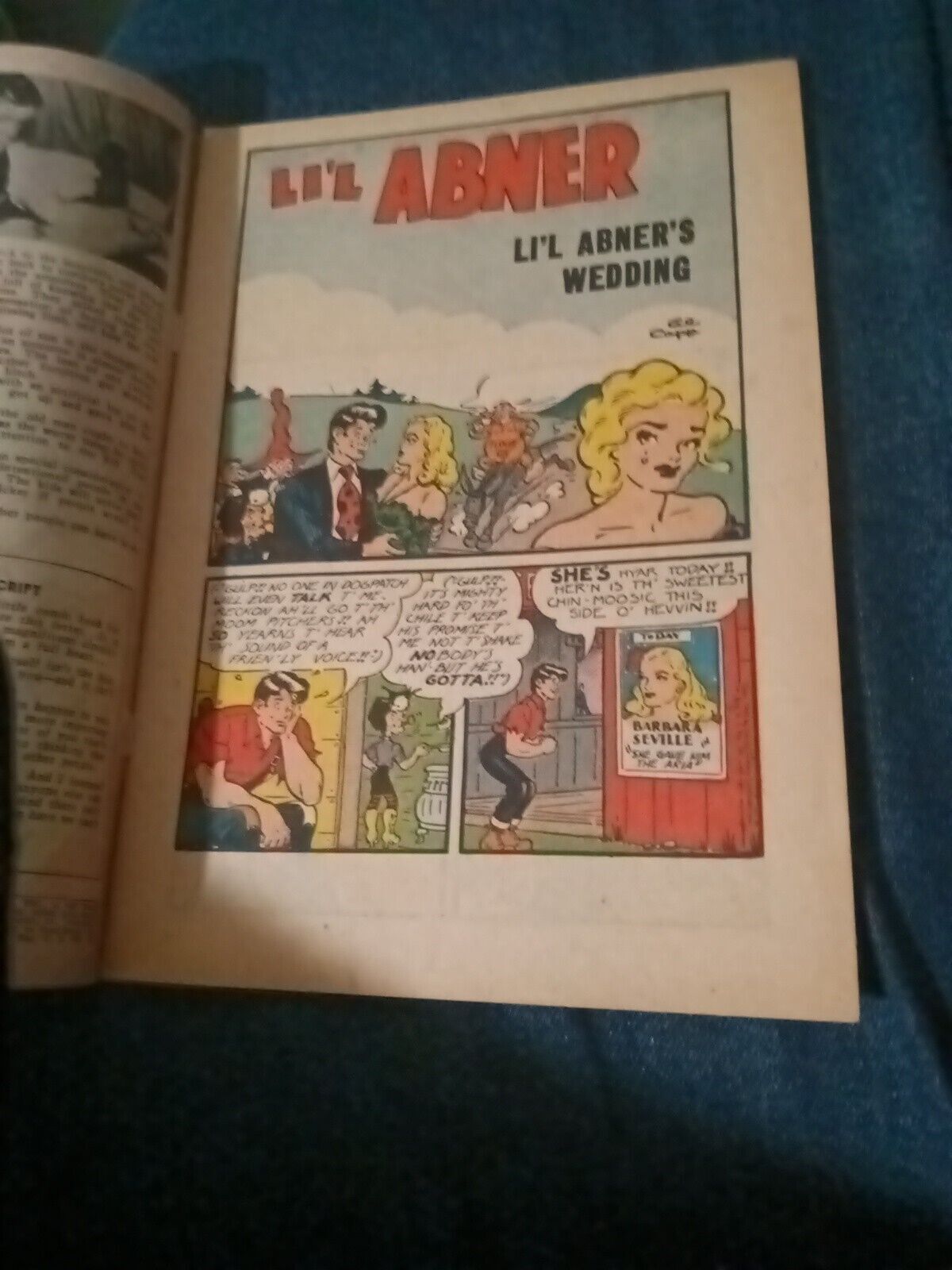 LI'L ABNER #62 Golden Age Al Capp's Cartoon Strip Characters Harvey ...