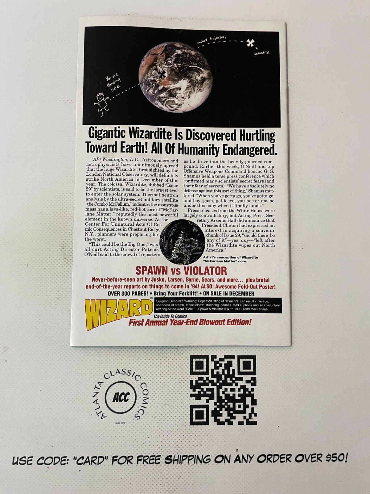 Spawn # 14 NM- Image Comic Book Todd McFarlane Angela Clown 18 LP7 ...