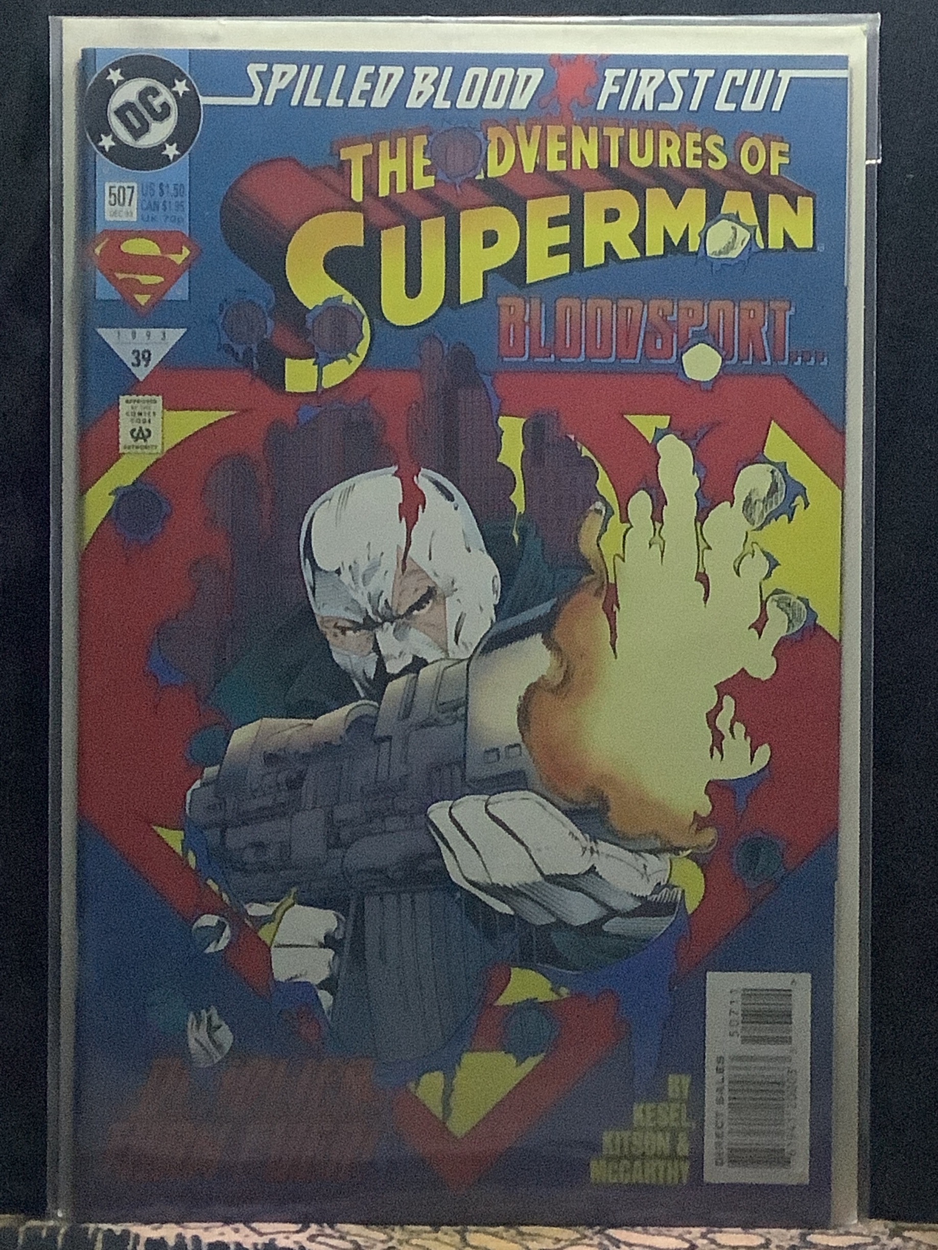 Adventures of Superman #507 Newsstand Edition (1993) | Comic Books ...