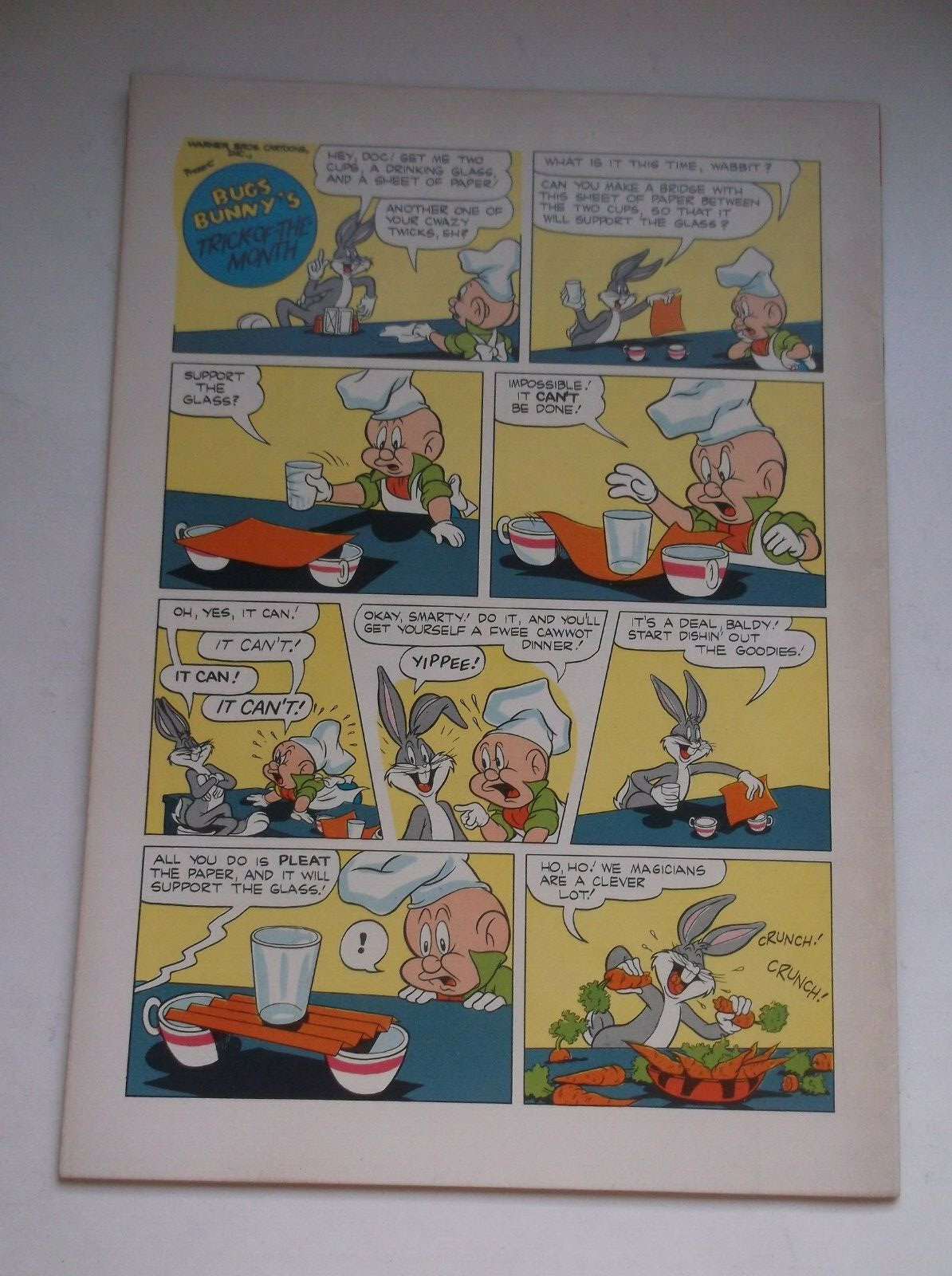Dell Comic: Bugs Bunny #40, Feat: Porky PIG/Yosemite SAM/Elmer Fudd, 1955, Nm-!! | Comic Books ...