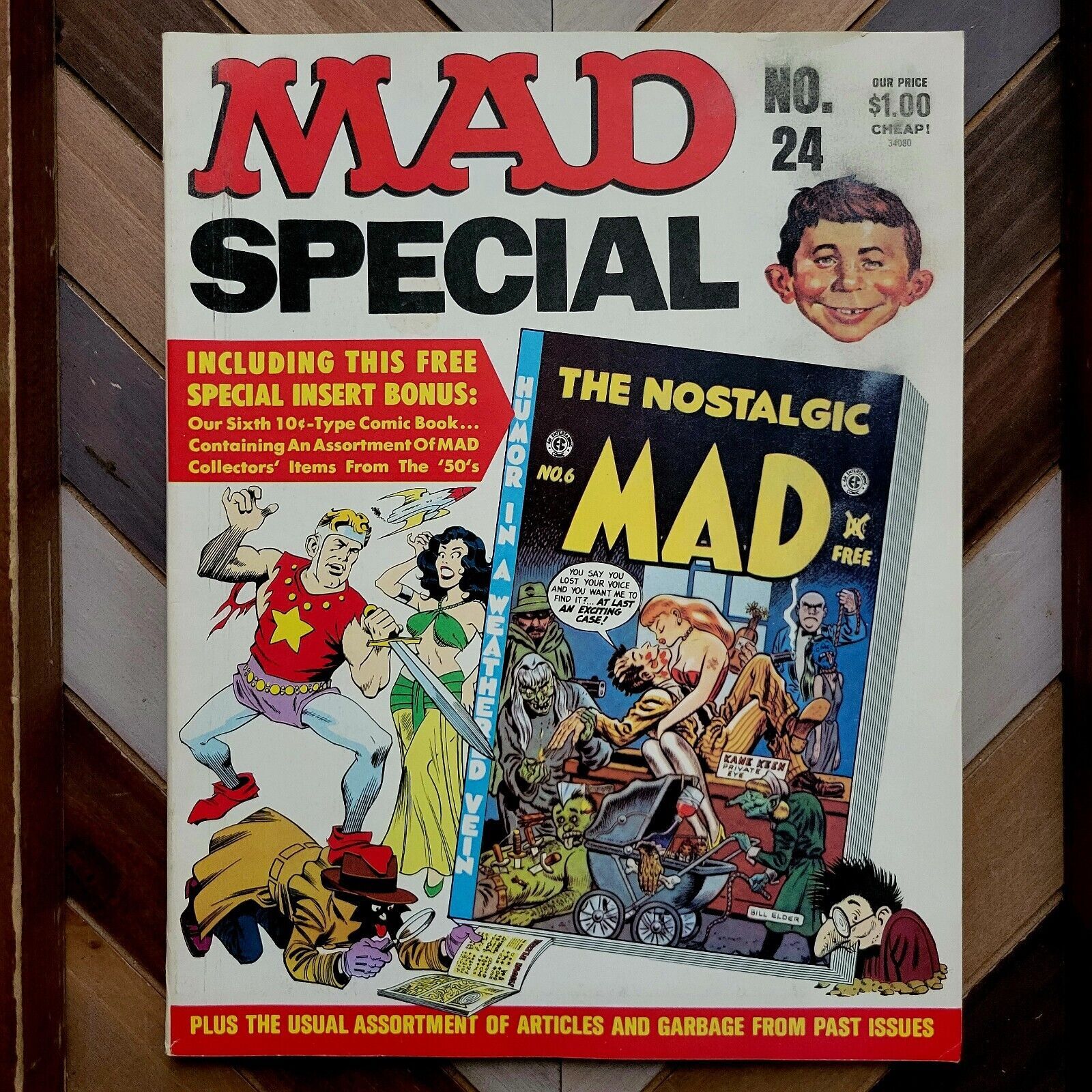 Vintage MAD SPECIAL #24 VF (EC 1977) Includes 10-cent NOSTALGIC MAD ...