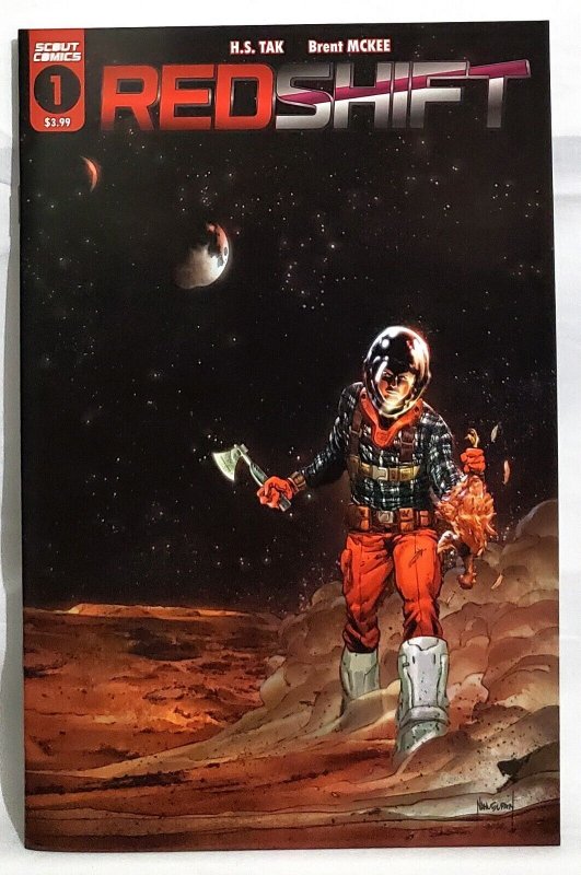 RED SHIFT #1 - 5 Tale of an Astronaut Scared of Space Scout Comics ...