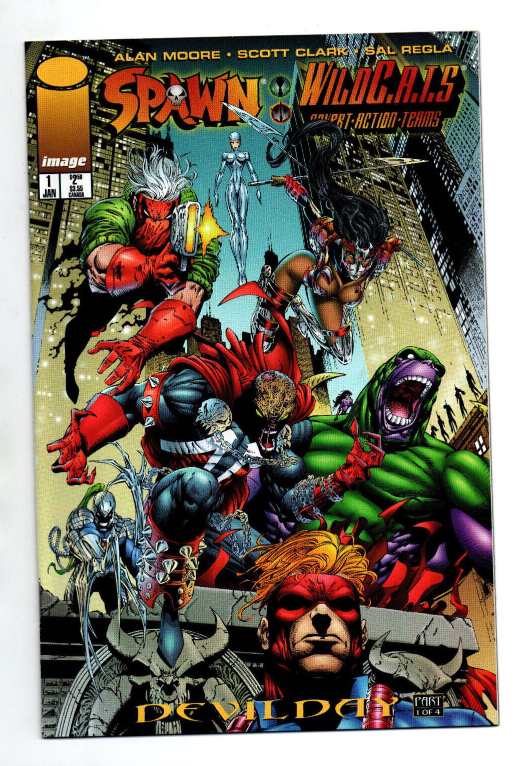 Spawn Widcats #1 2 3 & 4 Complete Set - Image - 1996 - NM | Comic Books ...