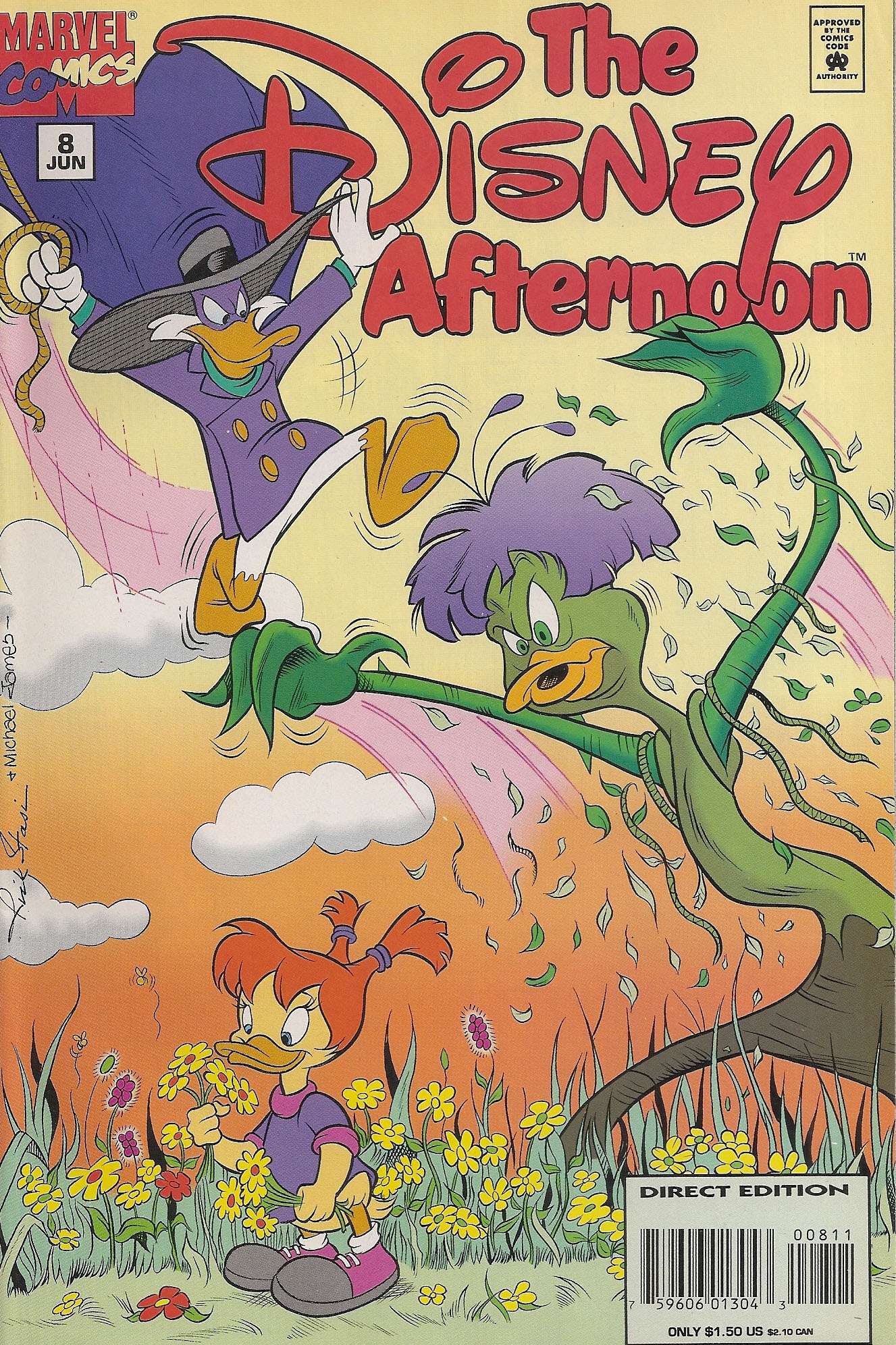 Disney Afternoon, The #8 FN ; Marvel | Darkwing Duck | Comic Books ...