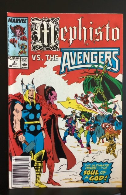 Mephisto Vs. ... #4 (1987) | Comic Books - Copper Age, Marvel ...