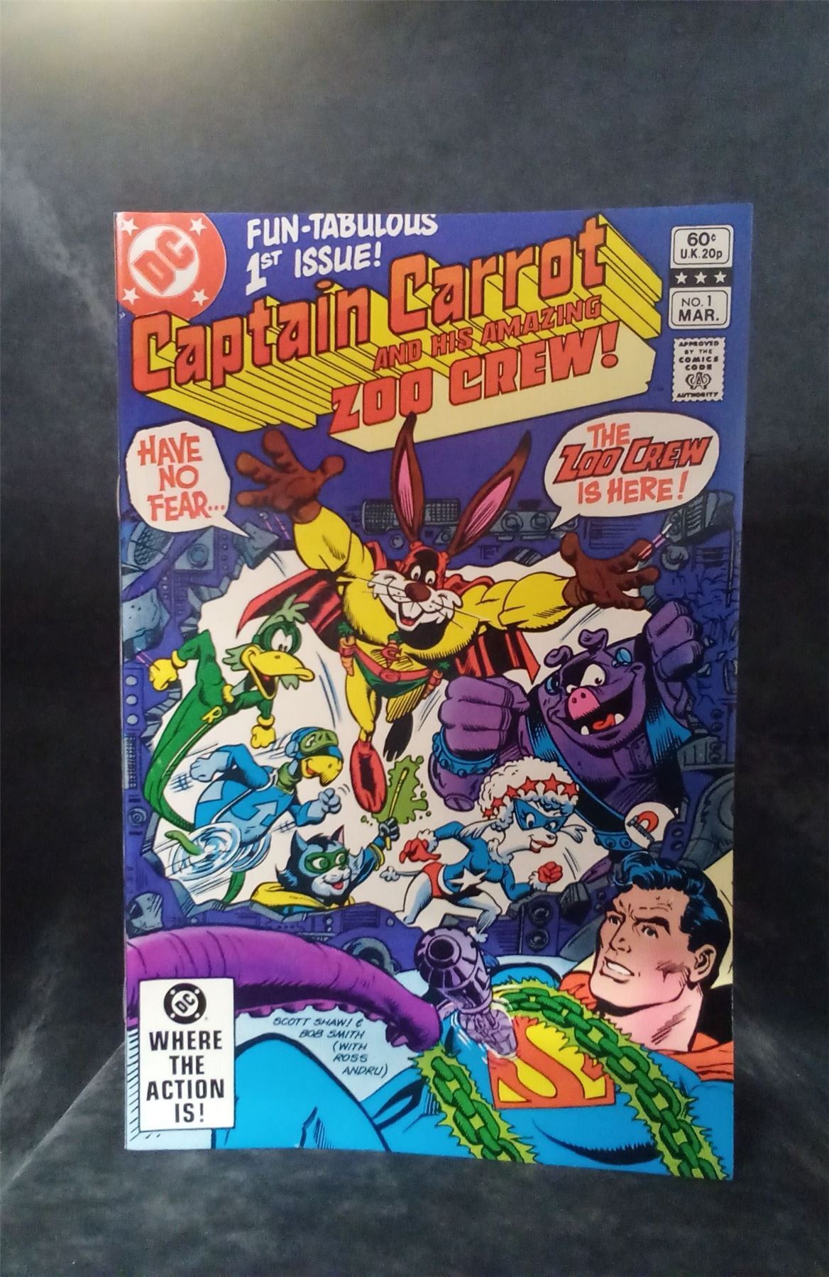 Captain Carrot and His Amazing Zoo Crew #1 1982 DC Comics Comic Book ...