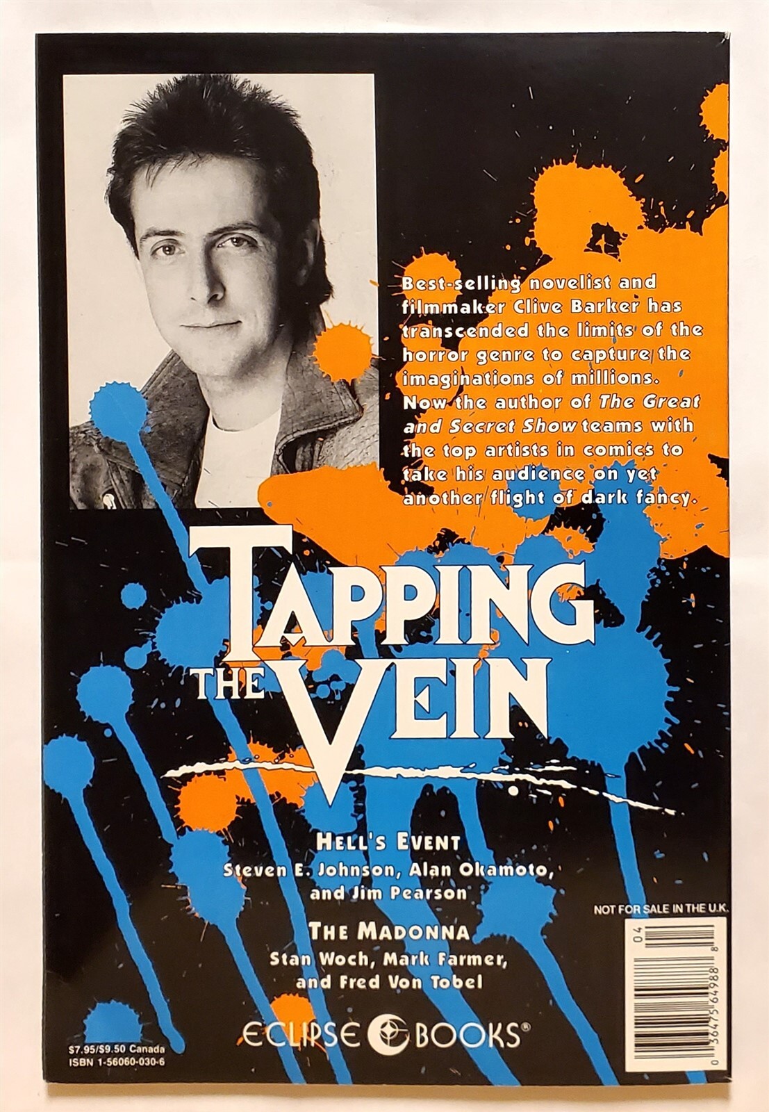 Tapping the Vein #4 (1989, Eclipse) 6.5 FN+ | Comic Books - Copper Age, Eclipse, Horror & Sci-Fi ...