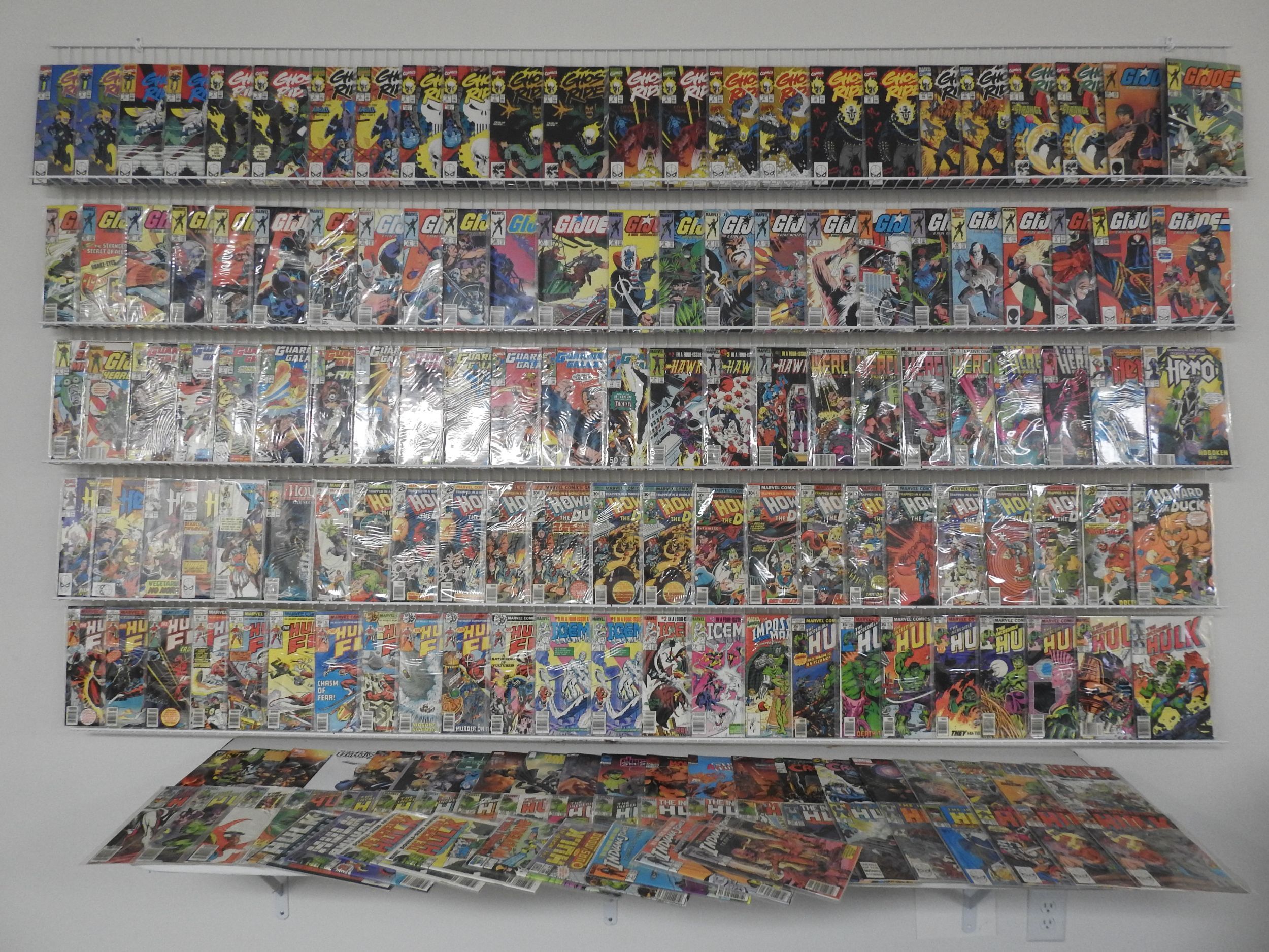 Huge Lot of 160+ Comics W/ Hulk, G.I. Joe, Ghost Rider, + More! Avg. FN ...