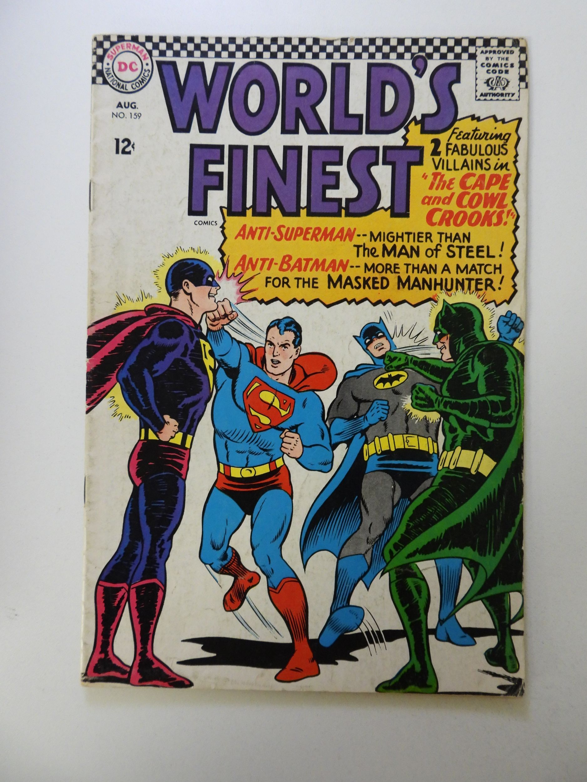 World's Finest Comics #159 (1966) FN- condition | Comic Books - Silver ...