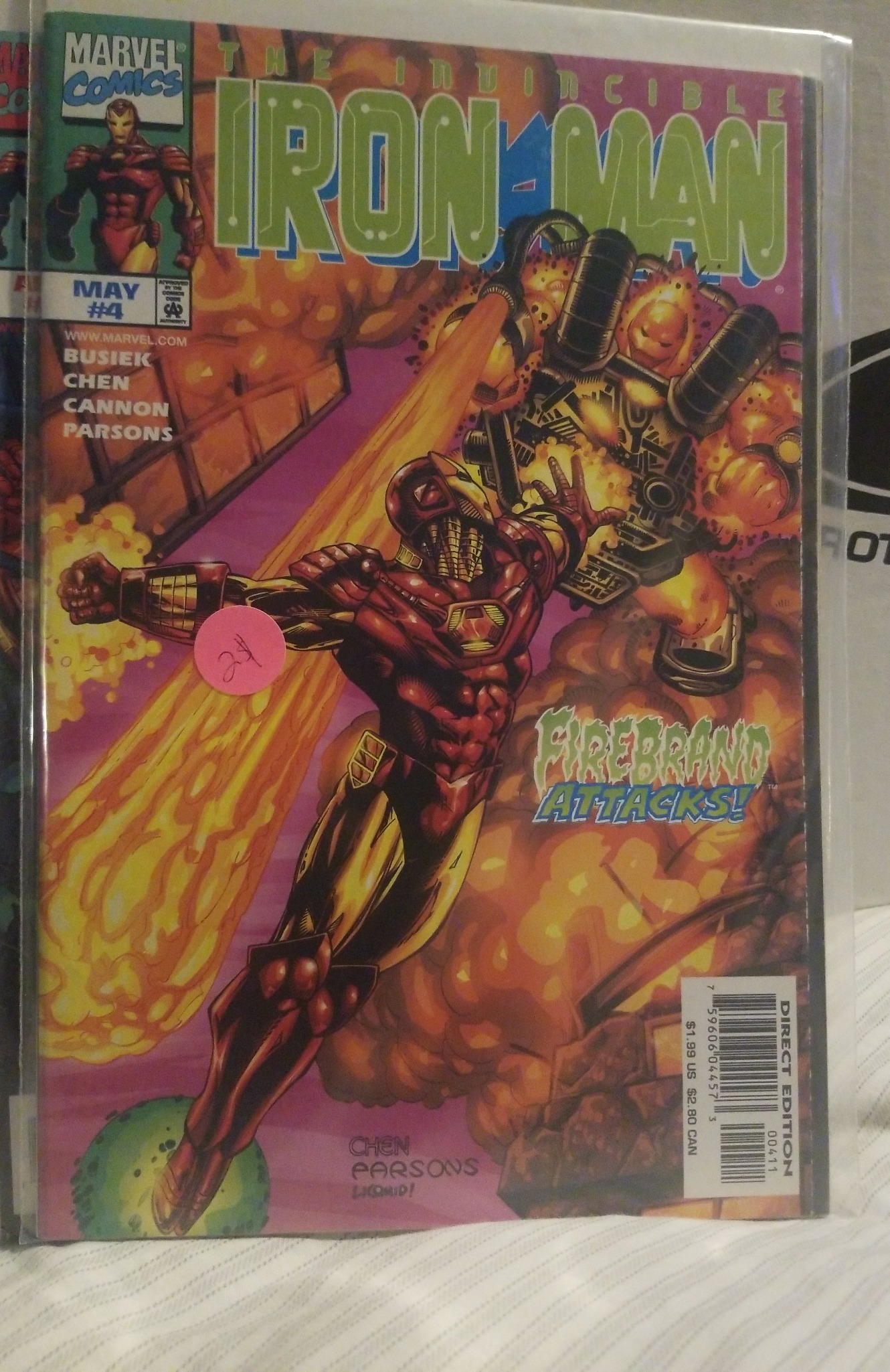 Iron Man #4 (1998) | Comic Books - Modern Age, Marvel / HipComic