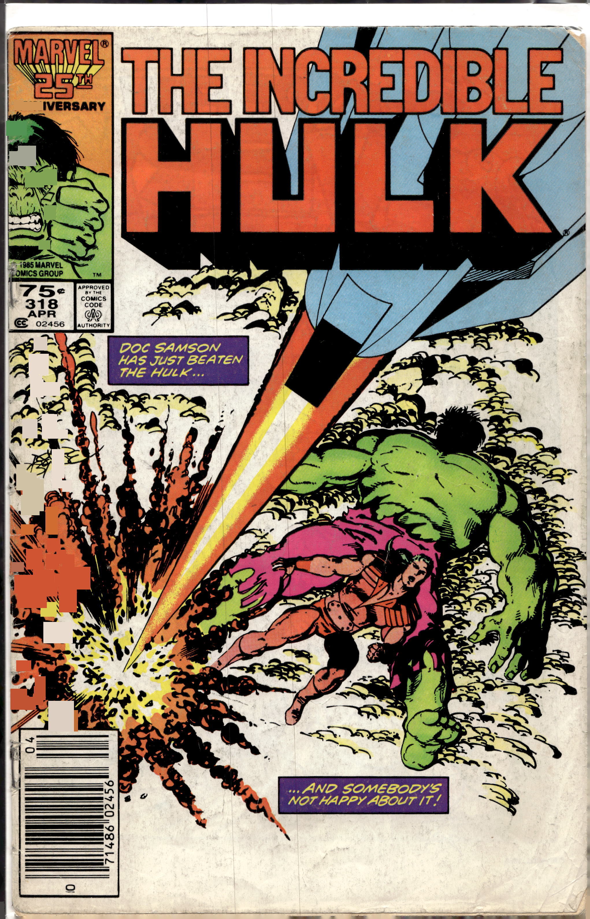 The Incredible Hulk #318 (1986) Hulk | Comic Books - Copper Age, Marvel ...