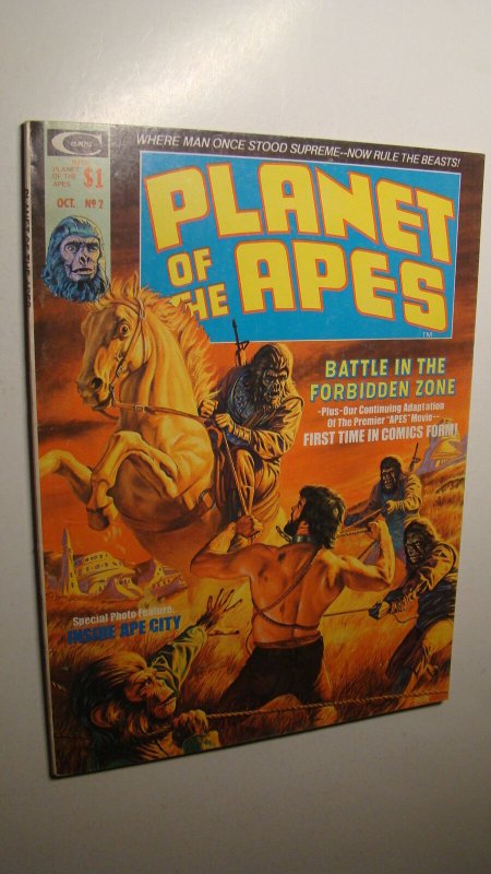 Planet of the Apes 2 *Solid Copy* Original Movie Magazine APE City ...
