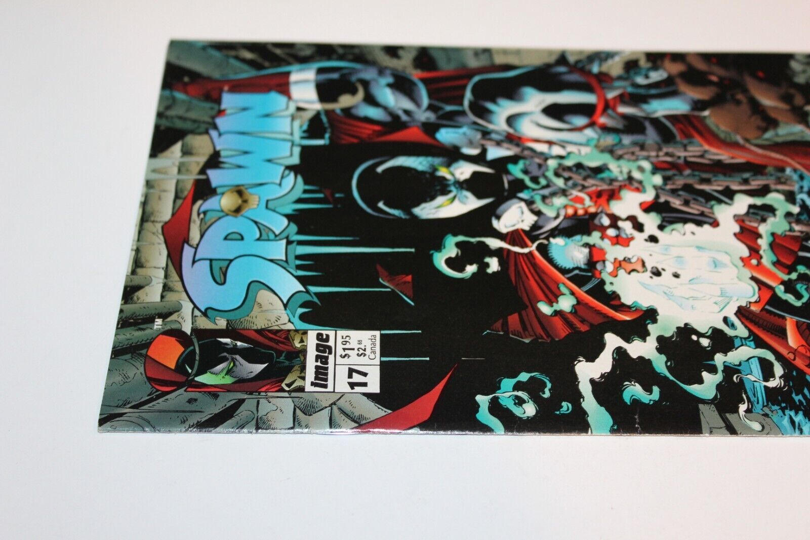 RARE Spawn 17 NEWSSTAND Variant 1:100 Low Print Run F/VF 1st Redeemer App HTF | International ...