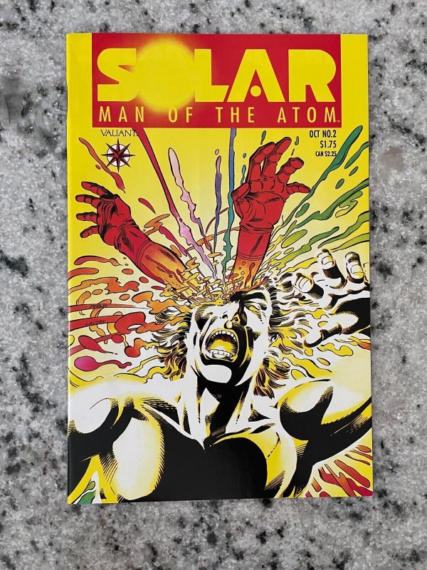 Solar Man Of The Atom #2 NM Valiant Comic Book Barry Smith Series Pre ...