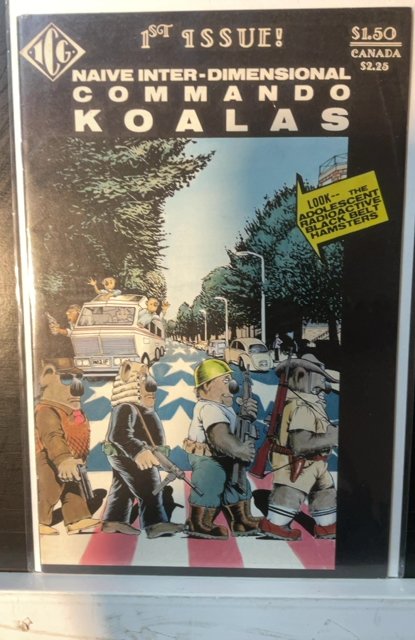 Naive Inter-Dimensional Commando Koalas (1986) | Comic Books - Copper ...