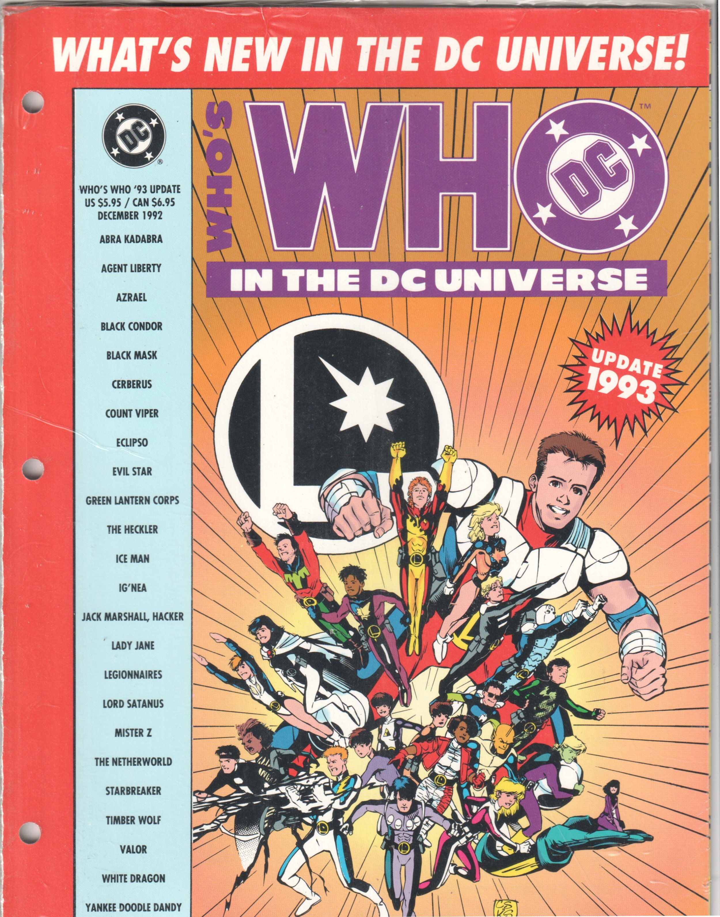 Who's Who in the DC Universe Update 1993 #1 (1992) Sealed | Comic Books ...