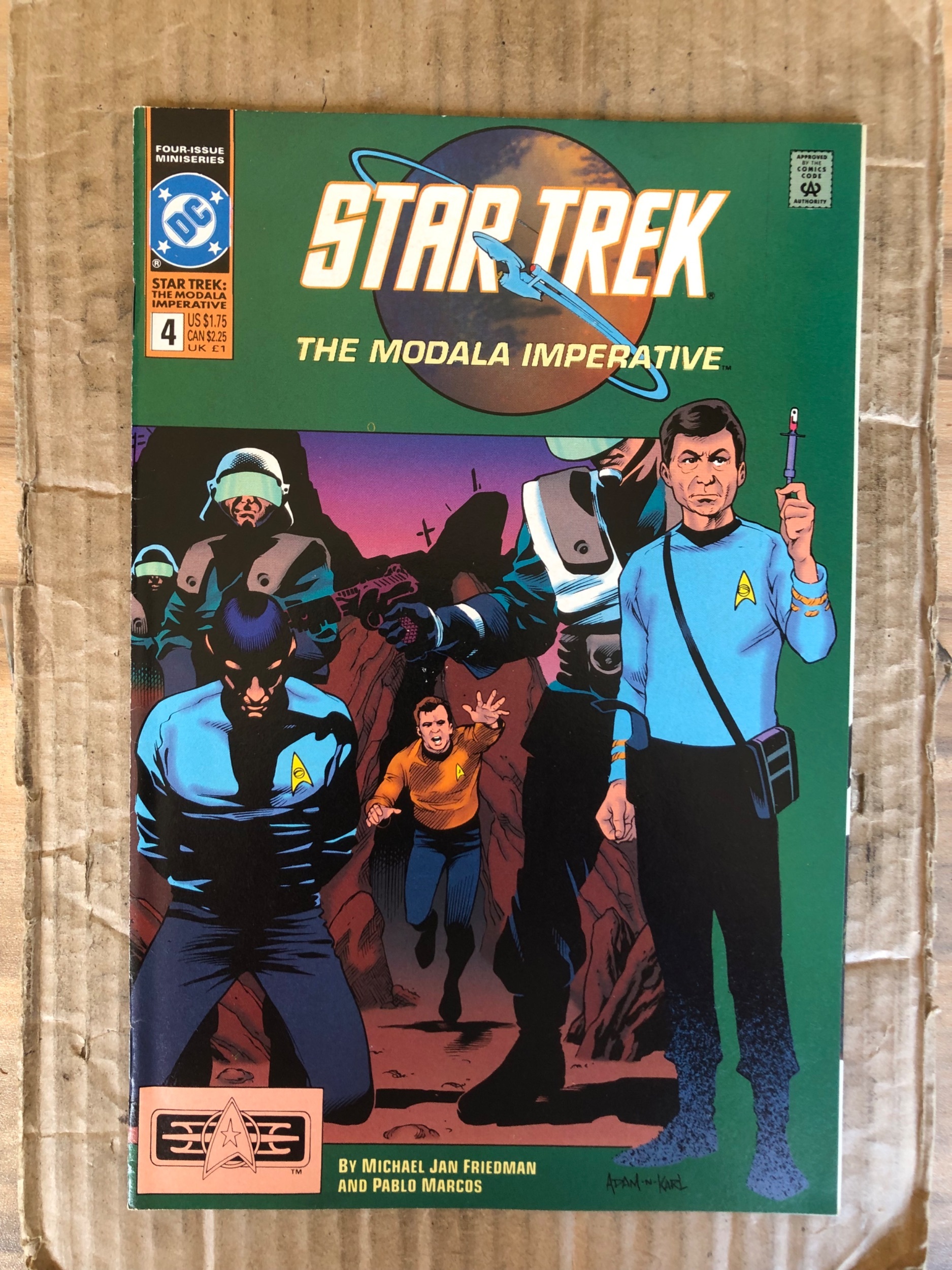 Star Trek: The Modala Imperative #4 (1991) | Comic Books - Copper Age ...